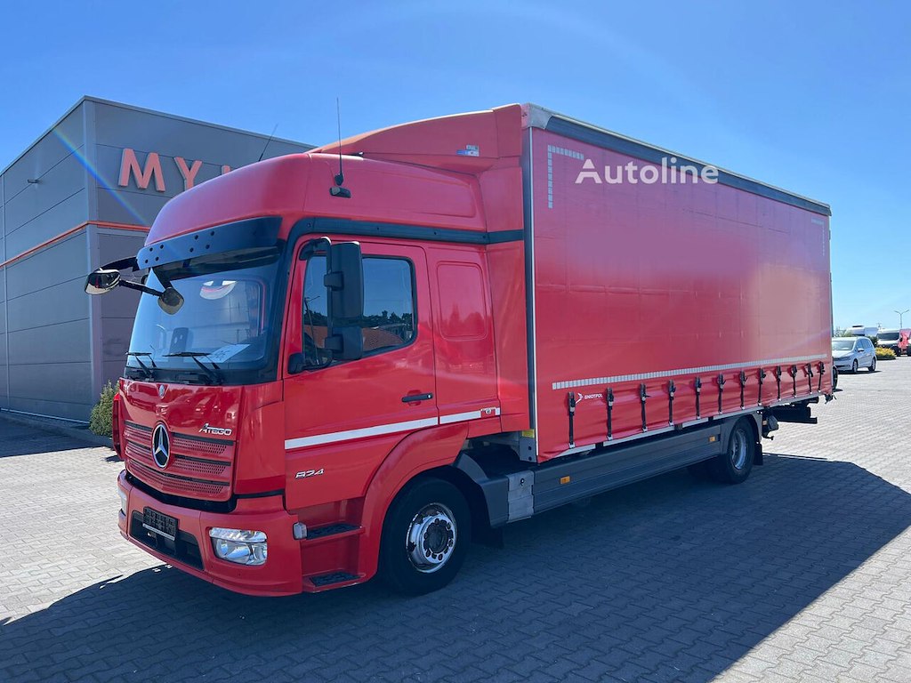 Mercedes-Benz ATEGO 824 EURO 6 1.HAND CURTAINE TILT kamion sa klizna zavesa cerada