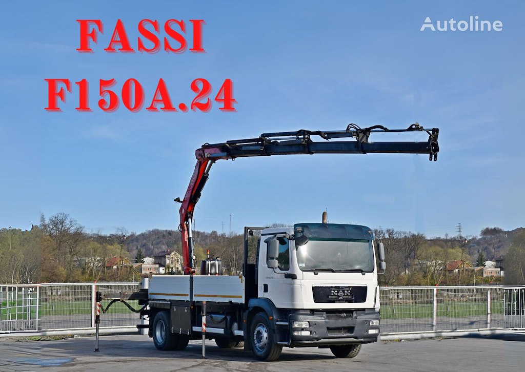 MAN TGM 18.340* PRITSCHE 5,50m* KRAN /FUNK kamion platforma