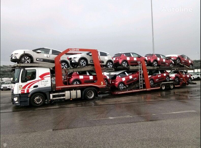 Mercedes-Benz Actros 1843 autotransporter + prikolica autotransportera