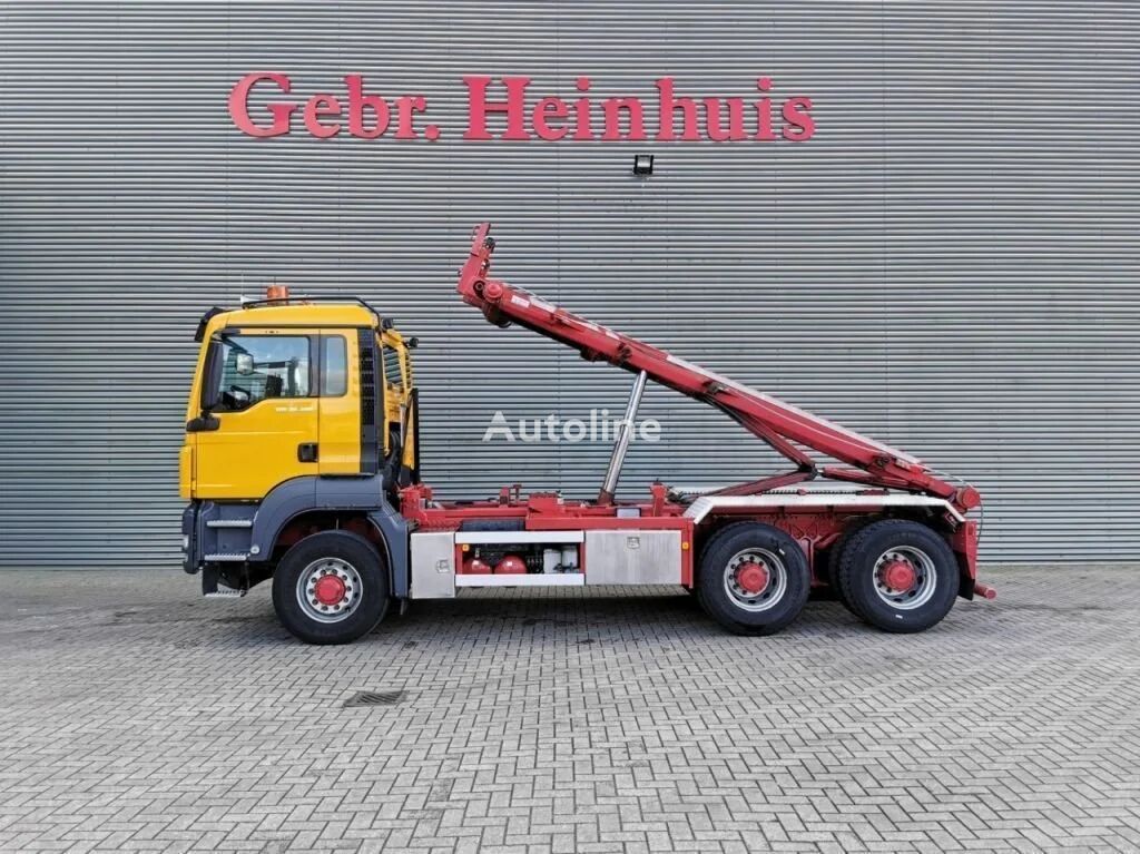 MAN TGS 26.480 6x6 HTS 30 Tons NCH System NL Truck Topcondition! kamion sa kukom za podizanje tereta