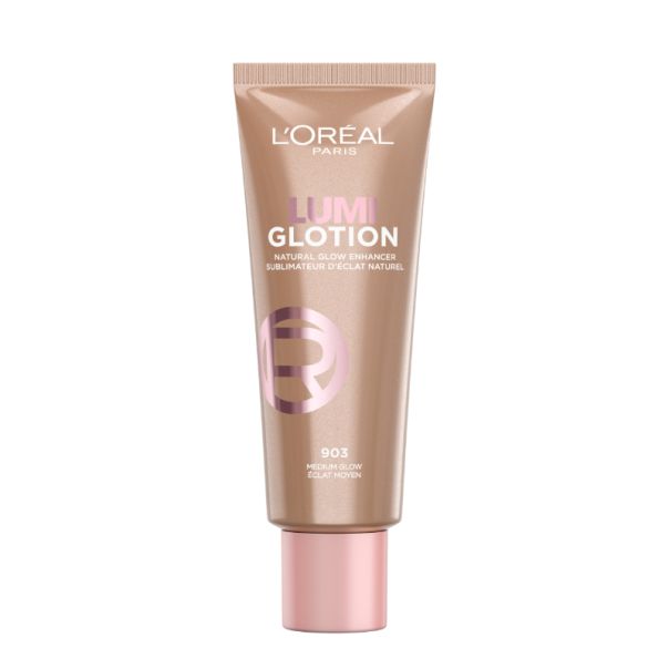 L'Oréal Paris Lumi Glotion Tečni puder za naglašavanje sjaja, 903 medium glow​, 40 ml