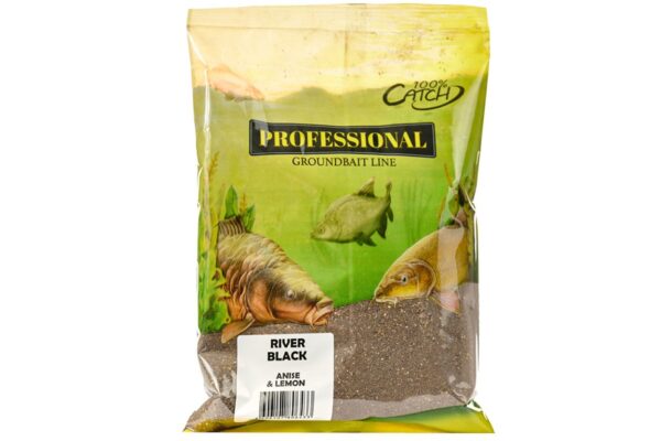 Professional groundbait RIVER BLACK