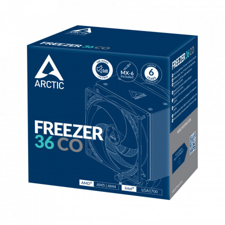 CPU Hladnjak Arctic Freezer 36 CO, ACFRE00122A, DUO FAN, 4 heatpipe, AM5, LGA1700