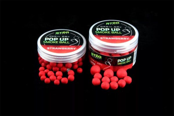 POP UP SMOKE BALL 8-10mm STRAWBERRY 20g (SP170902)