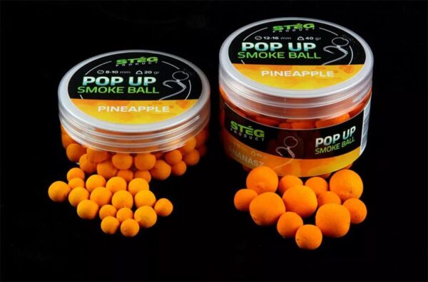 POP UP SMOKE BALL 8-10mm PINEAPPLE 20g (SP170901)