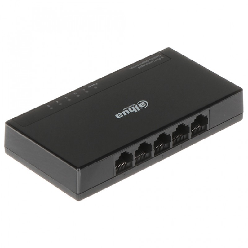 Dahua Switch PFS3005-5GT-L LAN 5-Port Gigabitni RJ45 Ports 10/100/1000M (alt SG105)