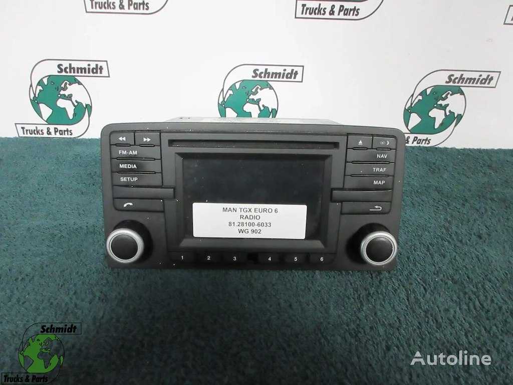 MAN RADIO NAVI TGS TGX TGM EURO 6 81.28100-6033 za kamiona