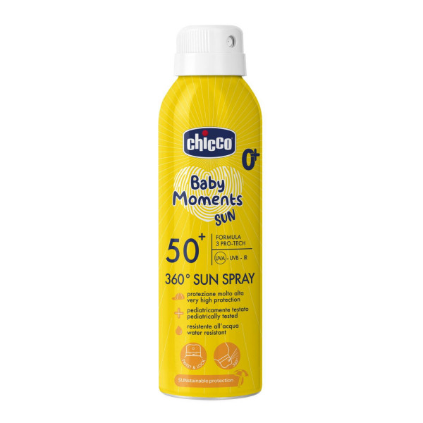 Chicco 360 sprej za sunčanje SPF 50+,150ml