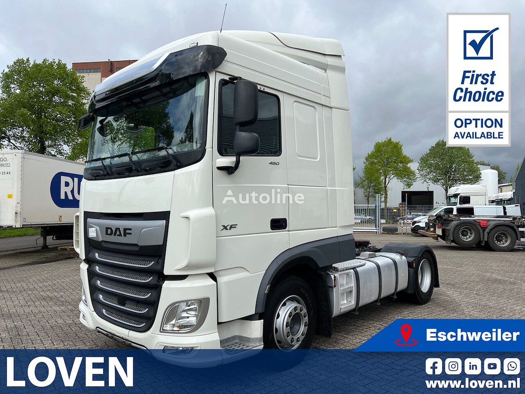 DAF XF 480 FT PCC/MX Engine Brake tegljač