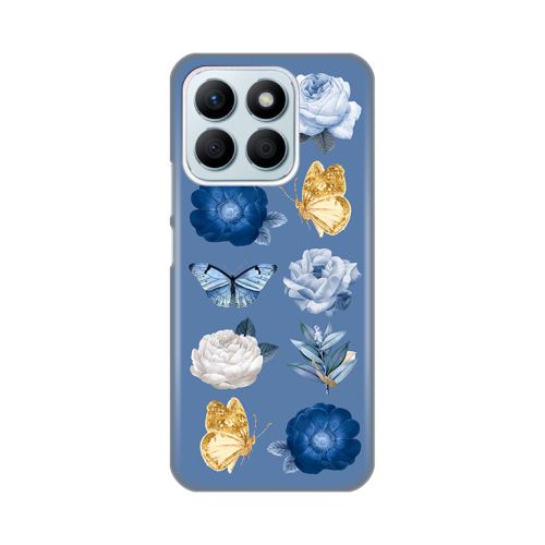 Silikonska futrola - maska print za Huawei Honor X8b Dusty Blue