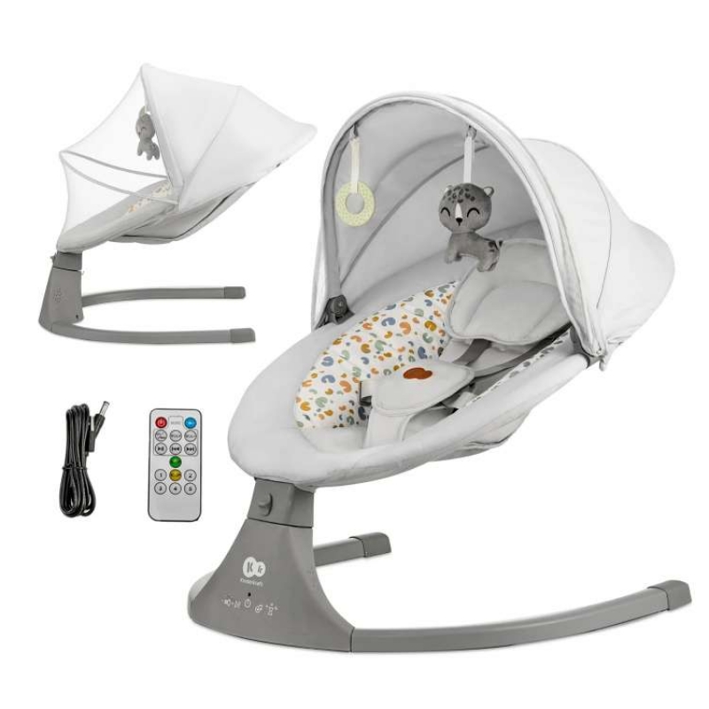 Kinderkraft Lumi2 njihalica 0-9kg Light Grey