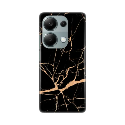 Silikonska futrola - maska print za Xiaomi Redmi Note 13 Pro 4G All Black