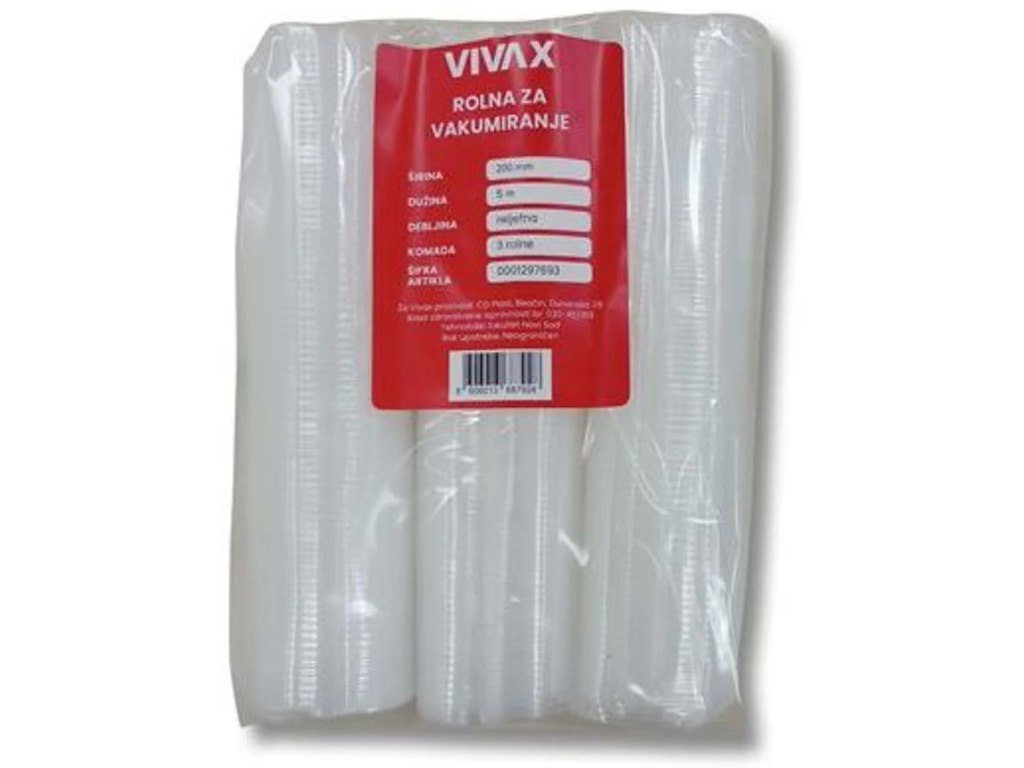 Vivax Rolna za vakuumiranje 200mm x 5m / 3 rolne