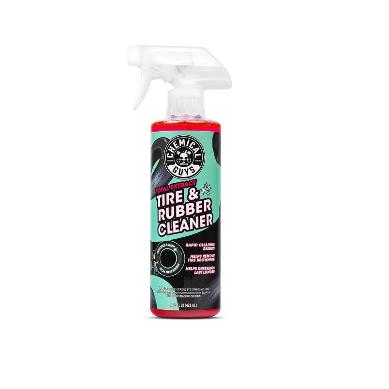 Chemical Guys Total Extract Tire & Rubber Cleaner – Čistač i nega gumenih površina 473ml (CLD30216)