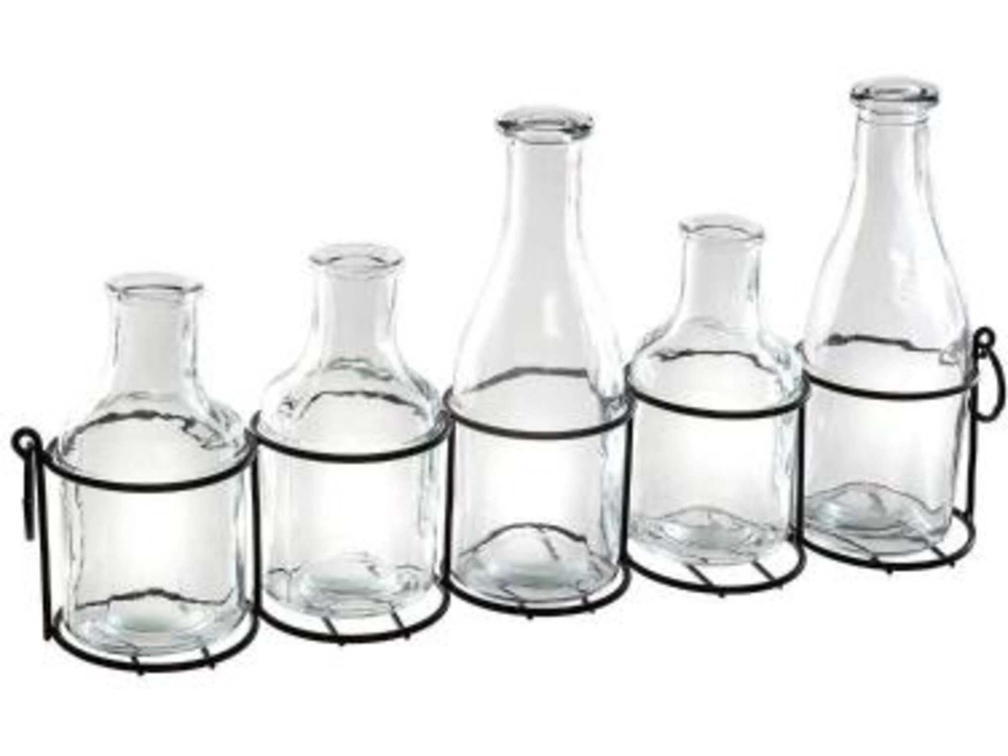 Atmosphera Set vaza u obliku flaše 5x1
