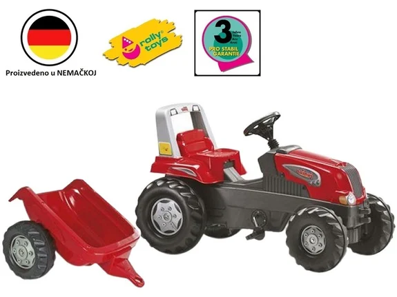 Rolly Toys Traktor sa kid prikolicom junior RT