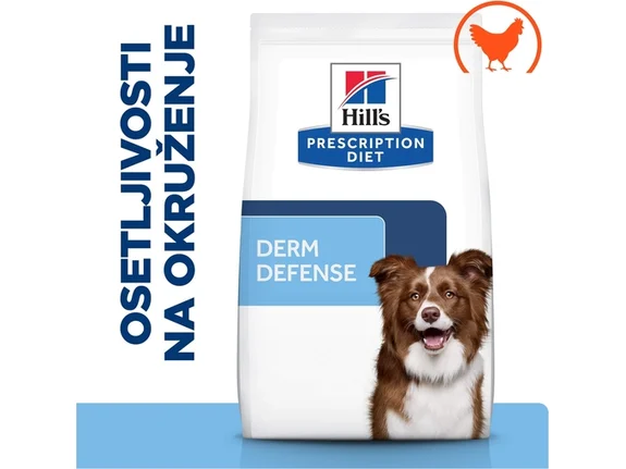 Hill'S Prescription Diet Hrana za pse Derm Defense sa piletinom 12kg