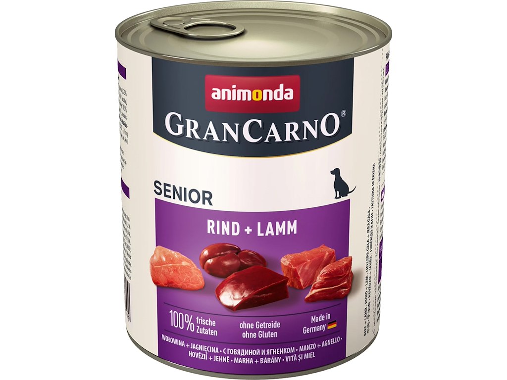 Animonda Hrana za pse Gran Carno Senior Govedina i jagnjetina 800gr