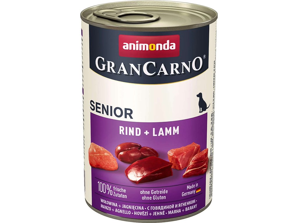 Animonda Hrana za pse Gran Carno Senior Govedina i jagnjetina 400gr