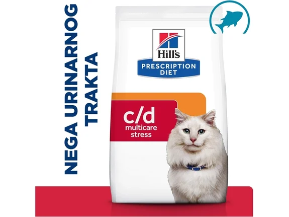 Hill'S Prescription Diet C/D Multicare Stress sa okeanskom ribom 1,5kg