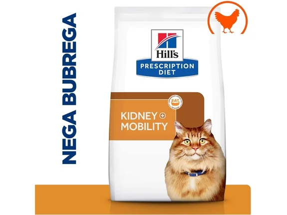Hill'S Prescription Diet Hrana za mačke K/D + Mobility 1,5kg