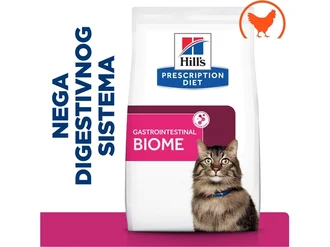 Hill'S Prescription Diet Hrana za mačke Gastrointestinal Biome sa piletinom 1,5kg