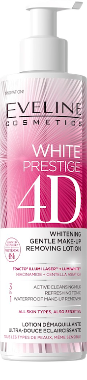 EVELINE - WHITE PRESTIGE 4D - MAKE-UP REMOVING LOTION 245ml