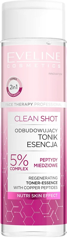 EVELINE - CLEAN SHOT - TONER-ESSENCE REGENERATING 200ml