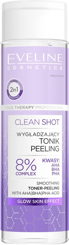 EVELINE - CLEAN SHOT - TONER-PEELING SMOOTHING 200ml