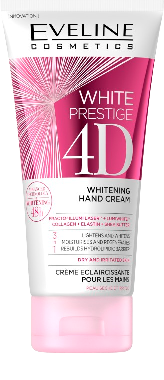 EVELINE - WHITE PRESTIGE 4D - HAND CREAM 100 ml