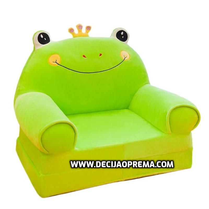 Foteljica za decu Frog