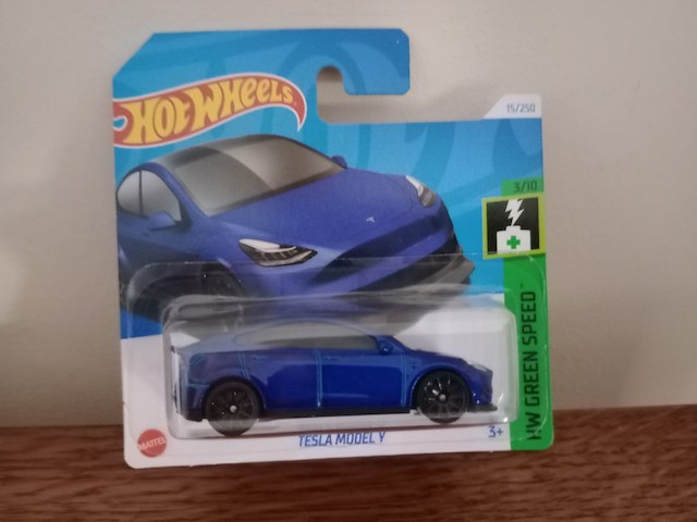 Tesla model y hot wheels