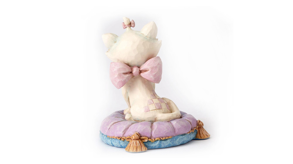 Marie Mini Figurine Purple pillow