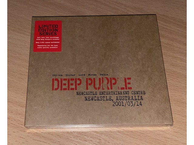 Deep Purple ‎– Live In Newcastle 2001 (2CD)