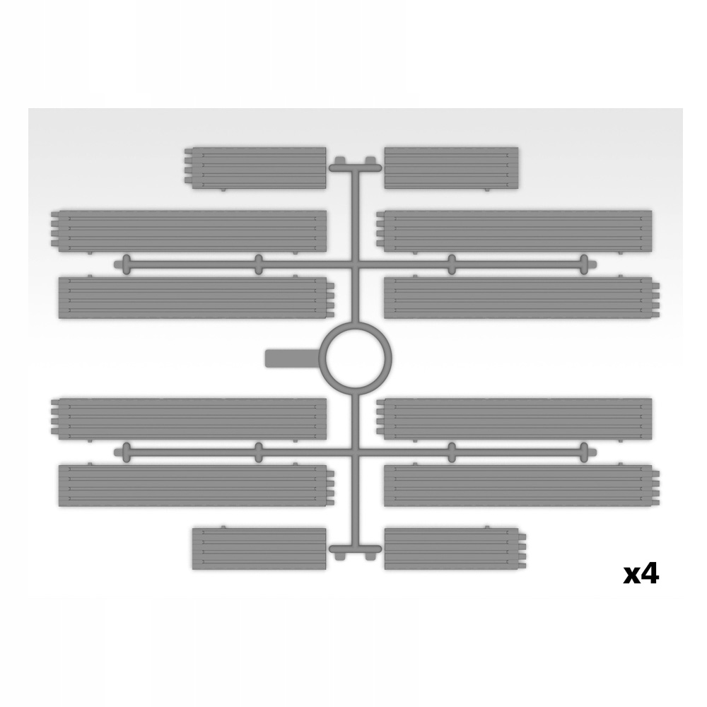 M8A1 US Landing Mat (210х336 mm) (100% New Molds) 1:35