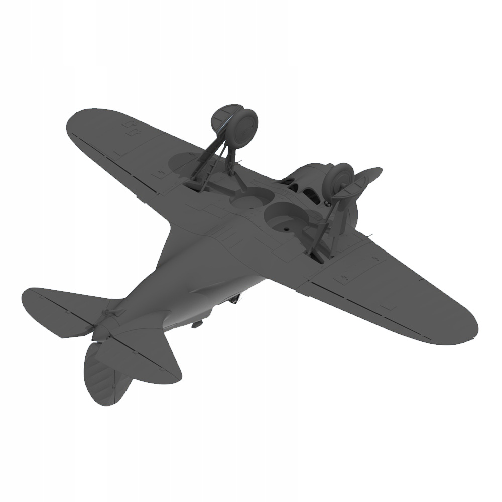 Model Kit Aircraft - I-16 Type 24 WWII Soviet Fighter 1:32