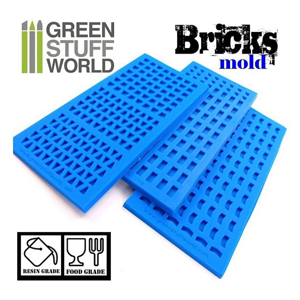 Silicone molds - Bricks