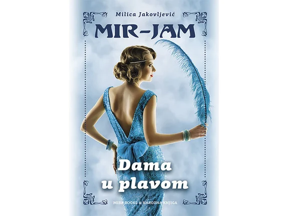 Dama u plavom - Milica Jakovljević Mir-Jam