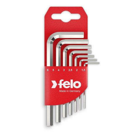 Felo set kratkih šestougaonih L-ključeva HEX 1,5-6,0 mm 34500711 7 kom ( 34500711 )