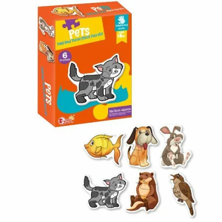 Bebi puzzle 6u1 ljubimci 88066 ( 91/71115 )