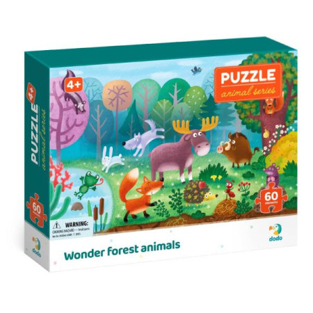 Puzzle 60 pcs sumske zivotinje ( 104/300375 )