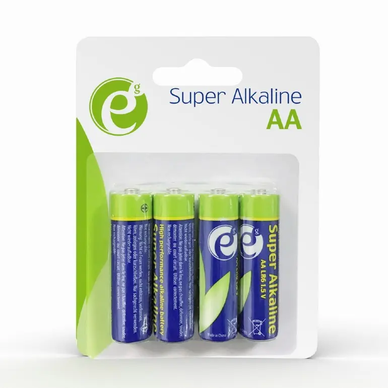 Gembird standardna jednokratna baterija AA Alkalna 1/4