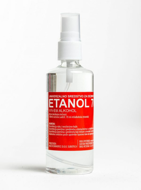 Etil alkohol 70% 100 ml ( 11600123 )