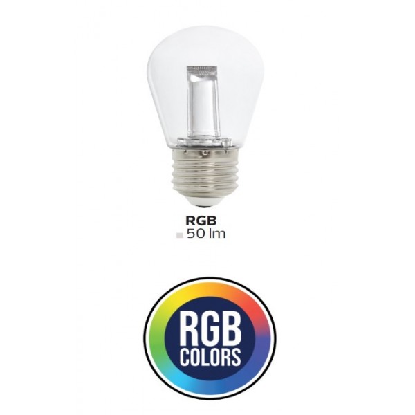 LED sijalica E27 1W RGB FANTASY