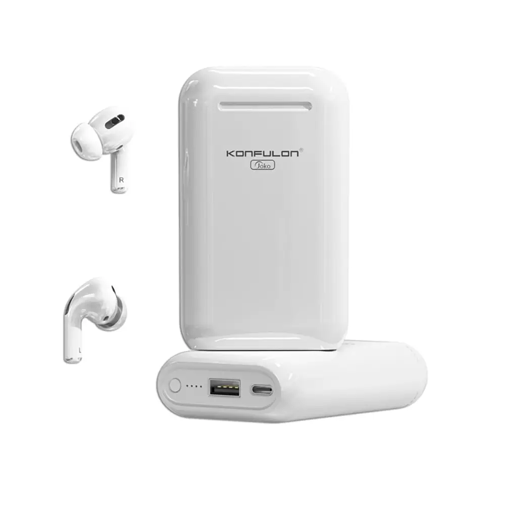 KONFULON BTS-10 Bluetooth slušalice, Bele