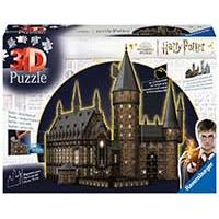 Zamak Hogvorts - Velika dvorana sa osvetljenjem Harry Potter™ 3D Puzzle Ravensburger 11550