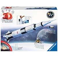 Svemirska raketa Apolo Saturn V 3D Puzzle Ravensburger 11544