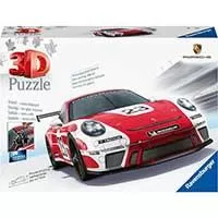 Automobil Porsche 911 GT3 Cup Salzburg Design 3D Puzzle 152 dela Ravensburger 11558