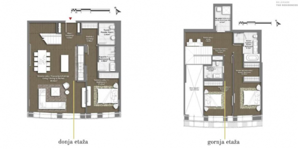 Beograd na vodi, Četvorosoban stan na prodaju, 161.73m2