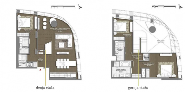 Beograd na vodi, Četvorosoban stan na prodaju, 150.69m2